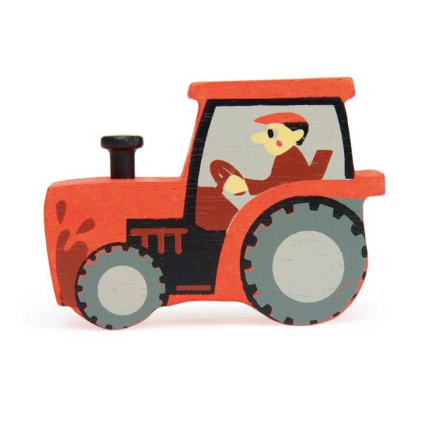 Push Along Tractor - Wood Bee Nice