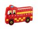Wooden Fire Engine Number 1-10 Jigsaw Puzzle - Wood Bee Nice
