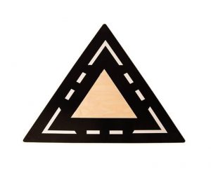 Shape Drive Arounds - Triangle - Wood Bee Nice