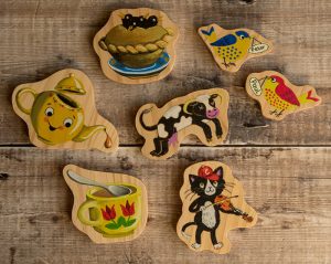 Alphabet Rhyme Time Complete Set - Wood Bee Nice