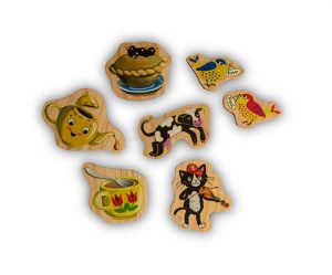 Alphabet Rhyme Time Characters Set 2 - Wood Bee Nice