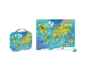 World Jigsaw Puzzle - Wood Bee Nice