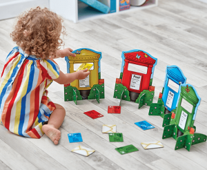 Wood Bee Nice: Post Box Game - Eco-Friendly Learning Activity