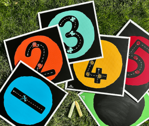 Numbers Chalkboards - Wood Bee Nice