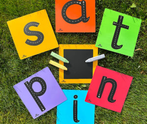 Alphabet Chalkboards Large - Set 1 - Wood Bee Nice