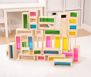 Rainbow Bricks - Pk36 - Wood Bee Nice