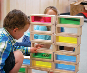 Rainbow Bricks - Pk36 - Wood Bee Nice